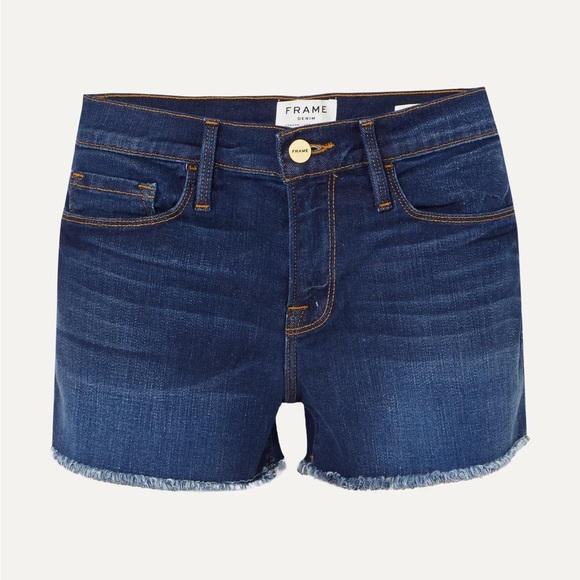 Frame Denim | Shorts | Frame Le Cutoff Frayed Jean Shorts Size 27 ...